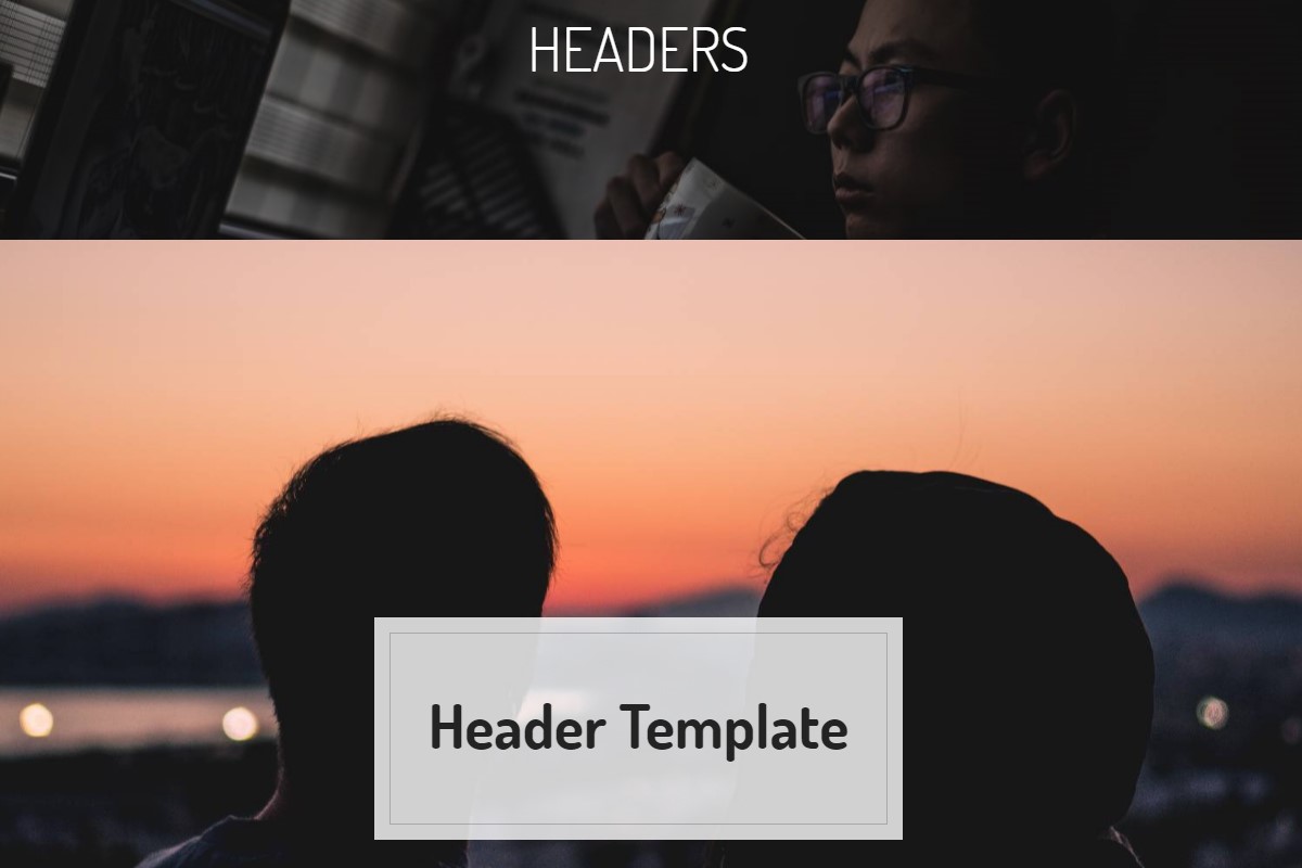 Top 53 HTML Header Templates Compilation For 2021 Free Download